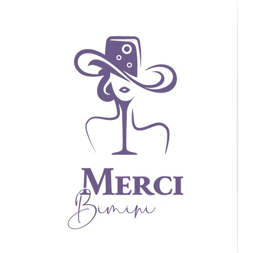 Designs | Design a logo for a boutique French cafe and champagne bar ...
