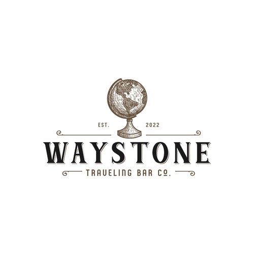 Designs | Design a rustic, bespoke logo for an artisan mobile bar ...