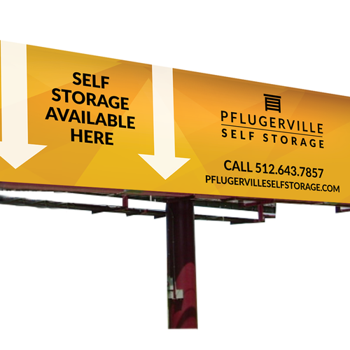 Self Storage Billboard - Central Texas | Signage contest
