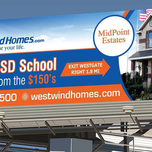 Real Estate Billboard 14' x 48' | Signage contest