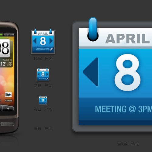 Icon wanted for a Calendar Widget for Android | Button or icon contest