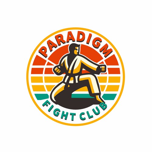 Designs | RETRO INFUSED LOGO FOR A LOW-KEY FIGHT CLUB IN SAN DIEGO ...