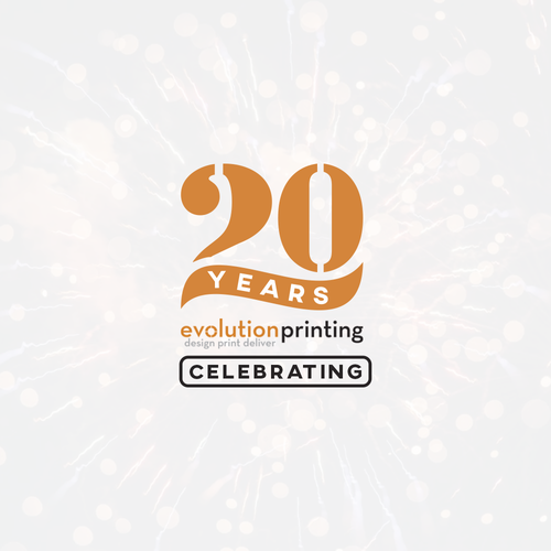 Designs | Sleek, creative logo for our company's 20 year anniversary ...
