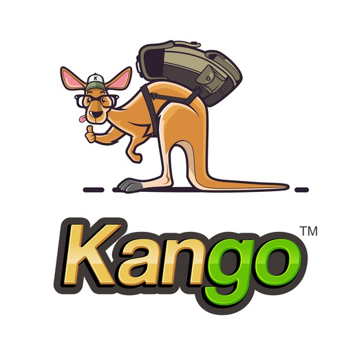 Kango - A Community Event Sharing Kangaroo Logo | Concours: Création de ...