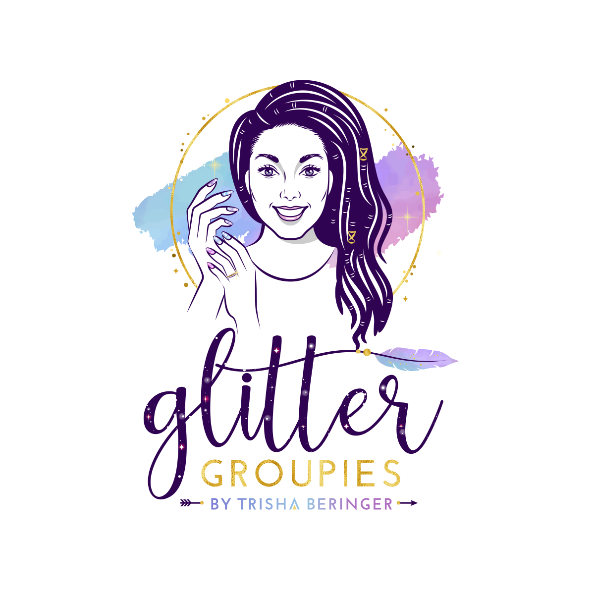 Glitter Logos - Free Glitter Logo Ideas, Design & Templates