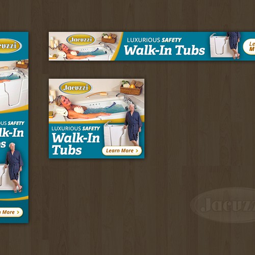 Designs | Jacuzzi Walk In Bathtub Banner Ads | Banner ad contest