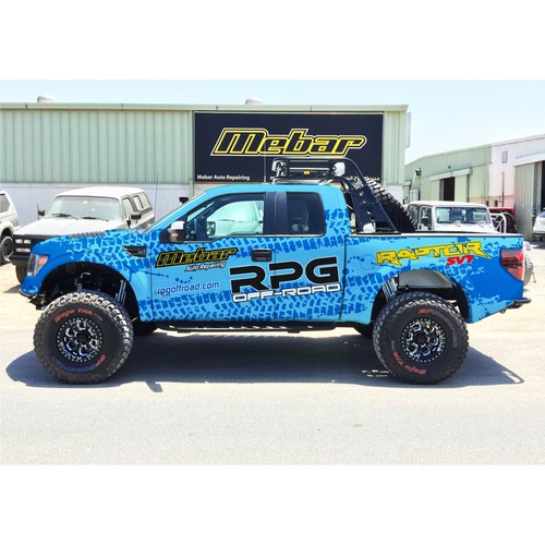 Design an awesome Car Wrap for a Ford Raptor | Car, truck or van wrap ...