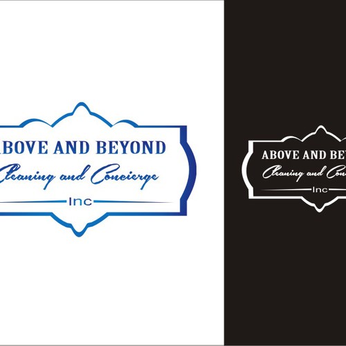 Create a brand identity logo and look for Above and Beyond Cleaning and ...