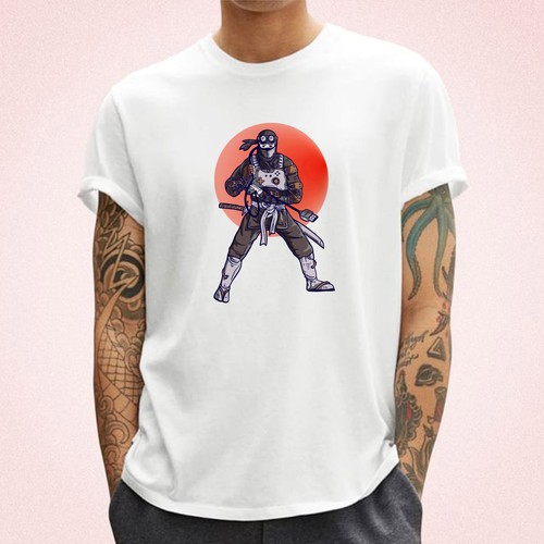 Designs | Designing a T-shirt with a Ninja character for our company ...