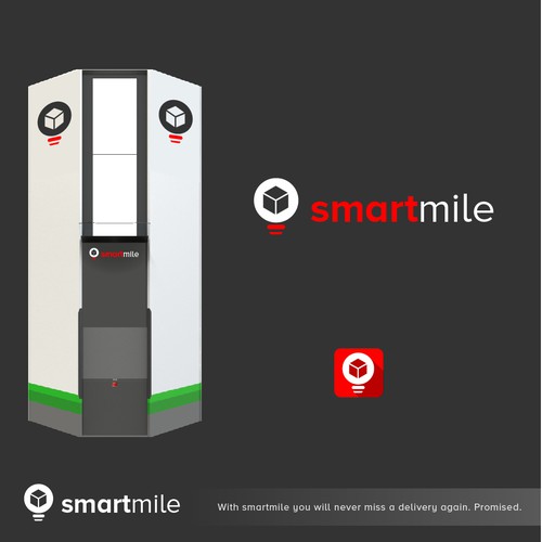 Fresh, iconic logo for smartmile parcel delivery service & app | Logo ...