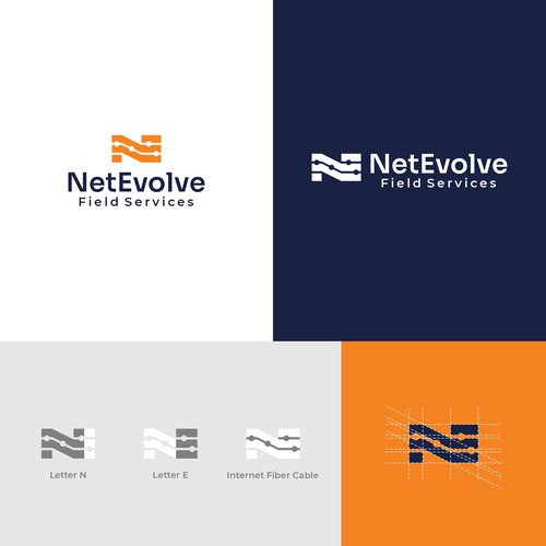 Designs | NetEvolve Field Services Logo Design | Logo & brand identity ...