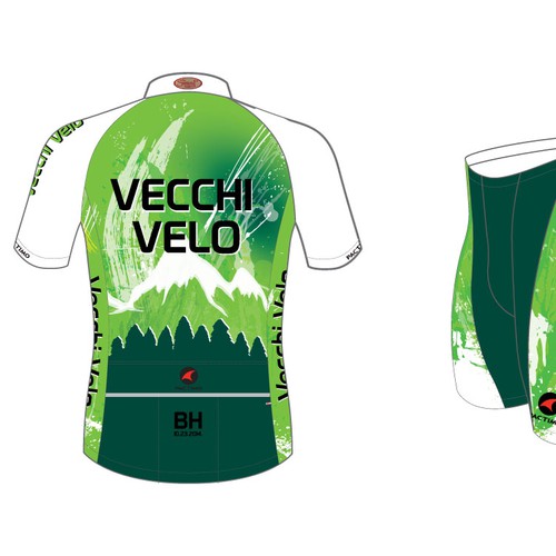 Design a cycling kit for Vecchi Velo, riders that love the BIG climbs ...