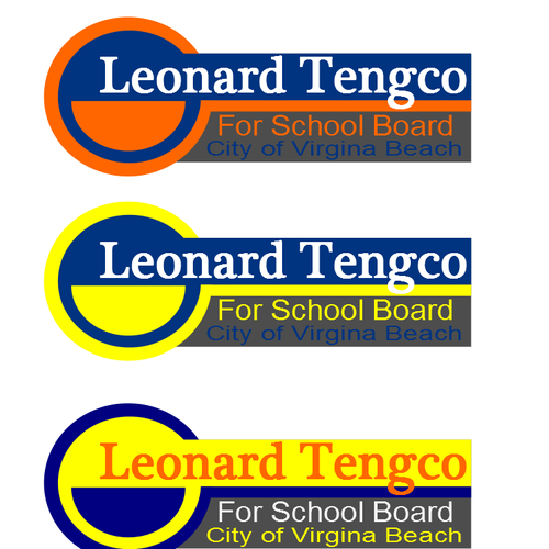 Create a simple design/logo for local school board candidate! Leonard ...