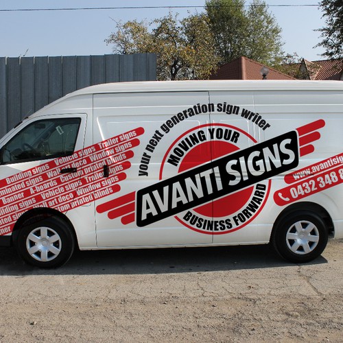 A Toyota Van Wrap Design for a Sign Company ! B sEEN , Get Known ...