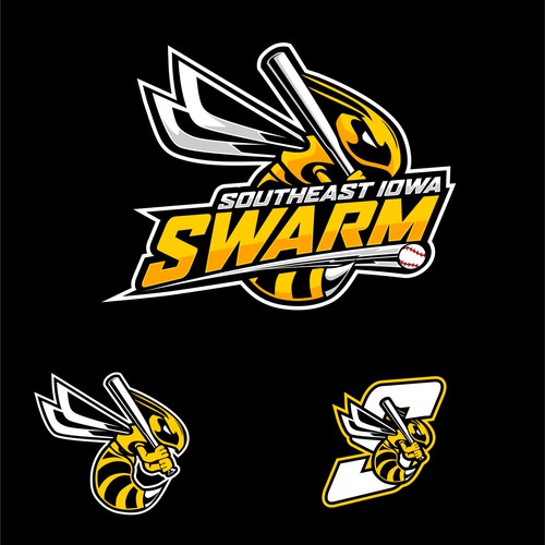 Designs | Eye-catching Bee/Wasp/Hornet logo for an upstart baseball ...