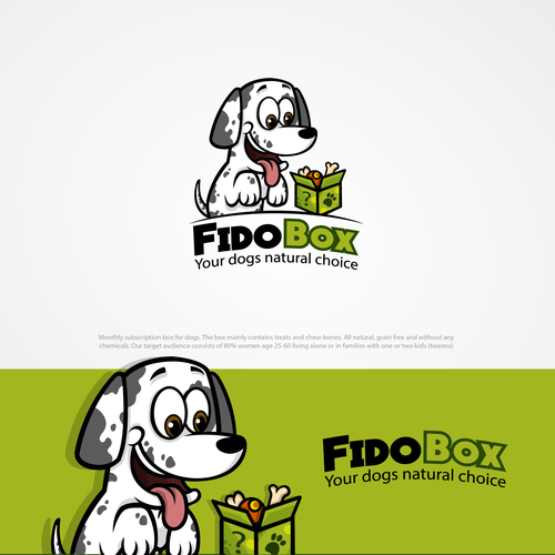 Designs | Create Logo for dog treat subscription box: FidoBox | Logo ...