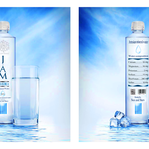 Designs | Artesian mineral water Label design | Product label contest