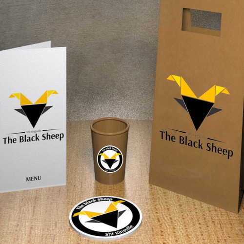 Create a Striking logo for the black sheep | Logo & brand identity pack ...