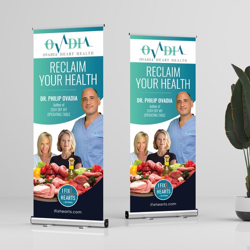 Designs | Create a banner for a heart surgeon that is saving people's ...