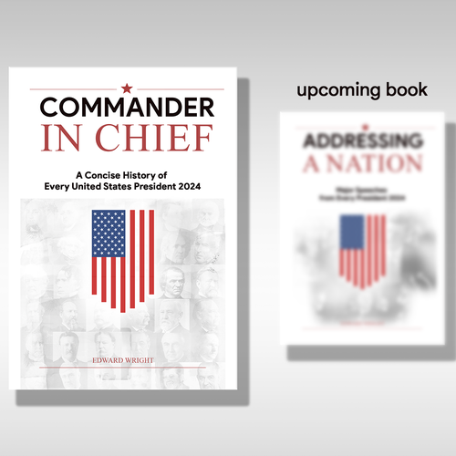 Designs | Regal book cover design for a presidential history book ...