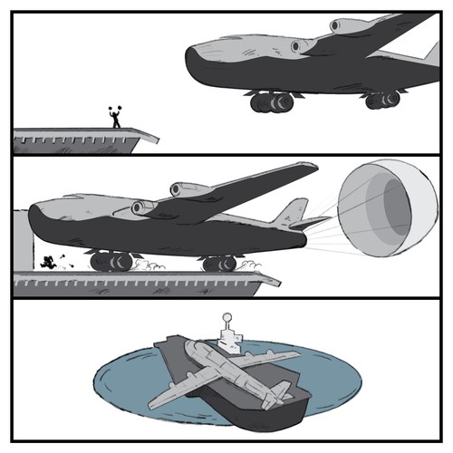 B52 Bomber Cartoon | Illustration or graphics contest