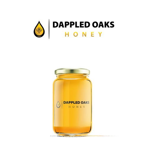 Designs | honey label (logo) for Dappled Oaks Farm | Logo design contest