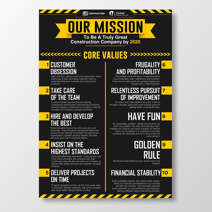 Construction Company Needs an Inspiring Poster!!!!!! | Poster contest
