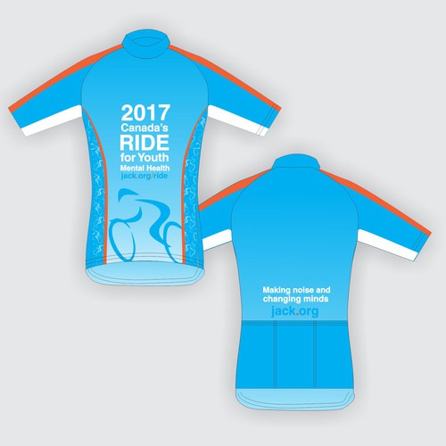 Design Cycling Jerseys for over 900 riders at the 2017 Jack Ride ...