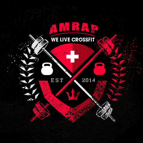 AMRAP - We live CrossFit | Logo design contest