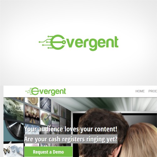 Clean, Simple and Modern Logo for Evergent | Logo design contest