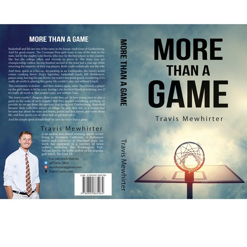 Create a book cover illustrating the power of sports | Book cover contest