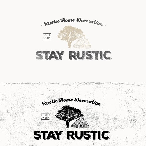 Create a vintage/rustic looking logo for Stay Rustic | Logo design contest