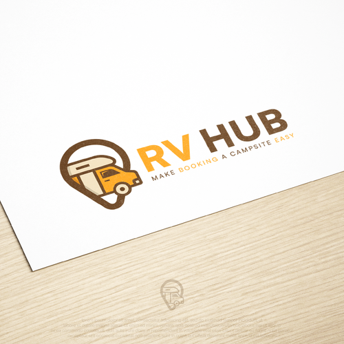 Designs | RV Hub, a campsite booking company | Logo & brand identity ...