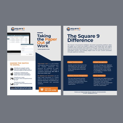 Designs | Content Info sheet template for SaaS company | Other design ...