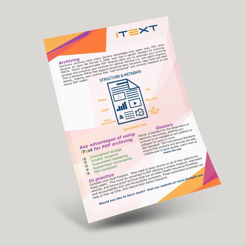 PDF flyer template | Postcard, flyer or print contest