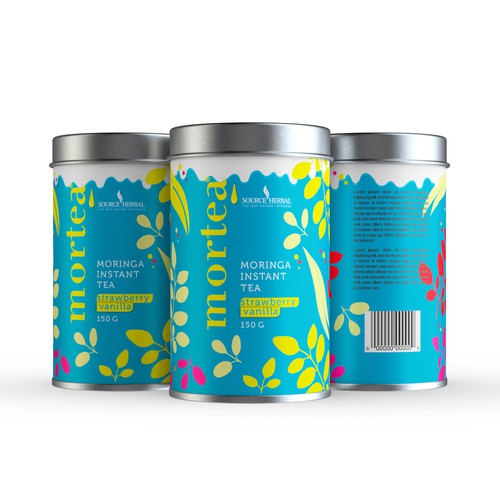 Designs | Unique Label Artwork for Moringa Tea that will Pop on the ...