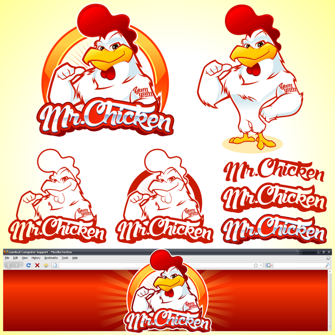 Mr. Chicken wants your design! | Logo design contest