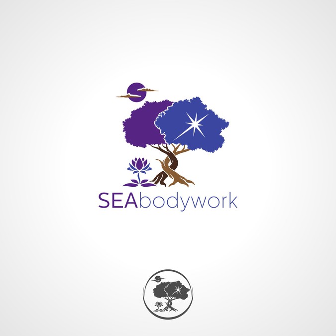 Interwoven Bodhi Tree Logo for healing center in Thailand | Logo design ...