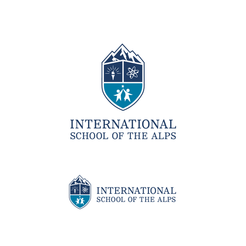 Designs | A powerful new logo for an international school in the French ...