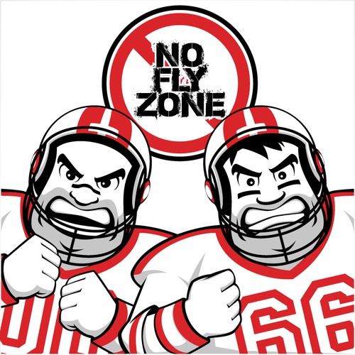 Create vintage football card cartoon icons for Gridiron View ...