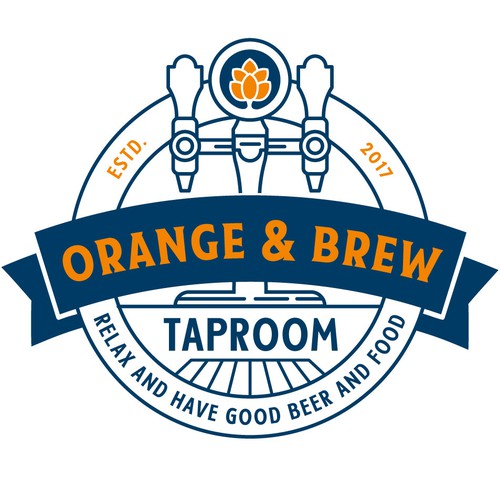 Orange & Brew Craft Beer Shop | Logo design contest