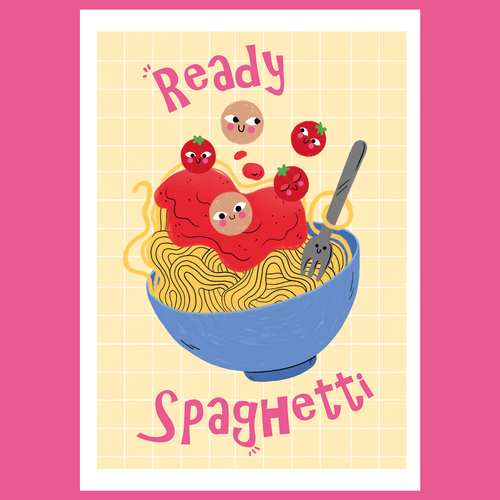 Designs | Are you ready, spaghetti? Create a fun, colourful ...