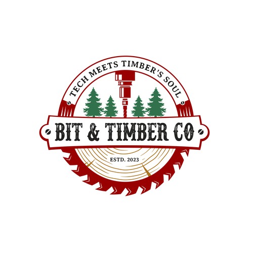 Designs | Design the Future of Craftsmanship: Bit & Timber Co's Logo ...