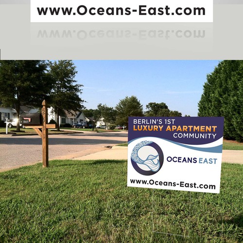 Creative Luxury Signage for Luxury Apartment Community | Signage contest