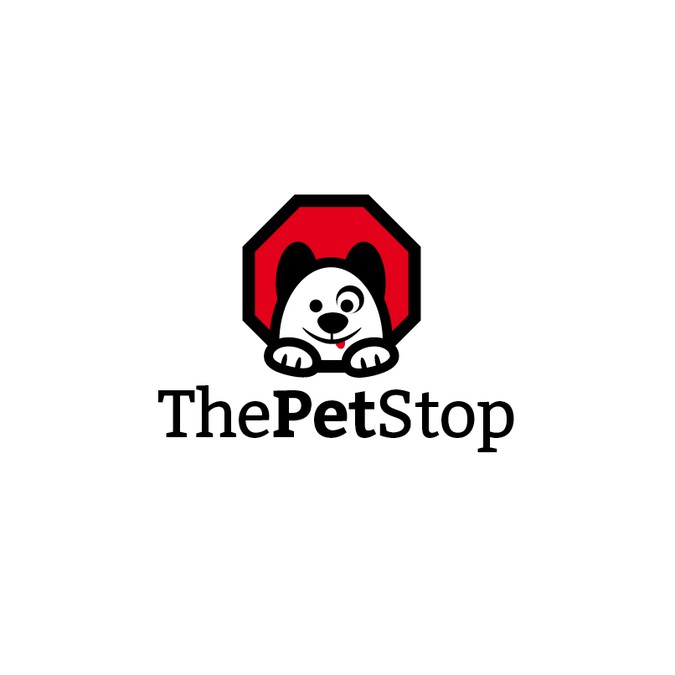 Create a logo for a new local market pet store - "The Pet Stop" | Logo ...