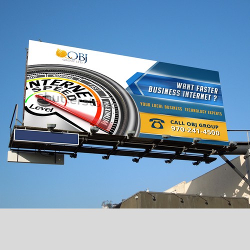 Billboard Ad for a Technology Company | Signage contest