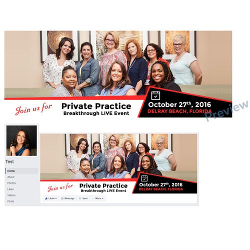 Design an eye-catching cover to help me fill my event | Facebook cover ...