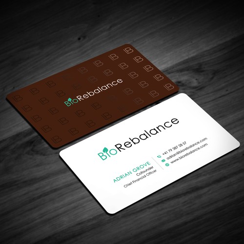 Designs | BioRebalance Supplement Company Business Cards | Business ...