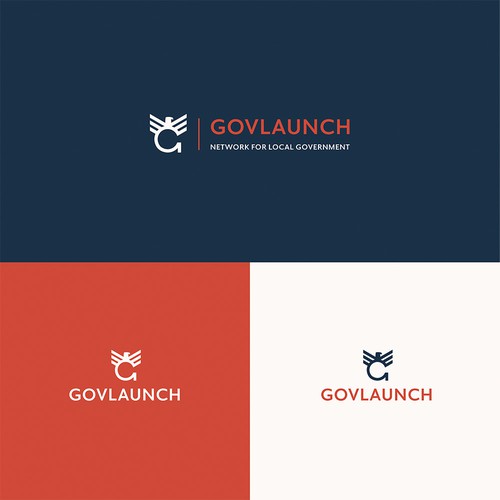 Designs | Flat Minimal Logo Design for Government Tech Network | Logo ...