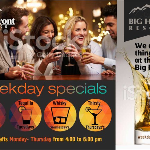 Designs | Waterfront Lounge Promo | Postcard, flyer or print contest